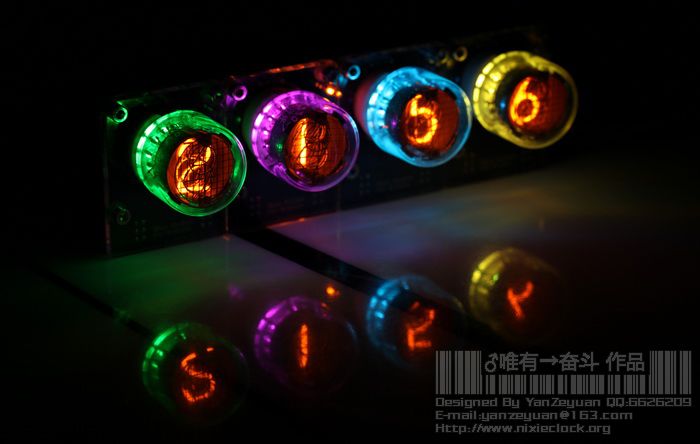 QS30-1 Nixie Module | 辉光管显示模块 介绍【应用篇】 – Omnixie | 辉光钟